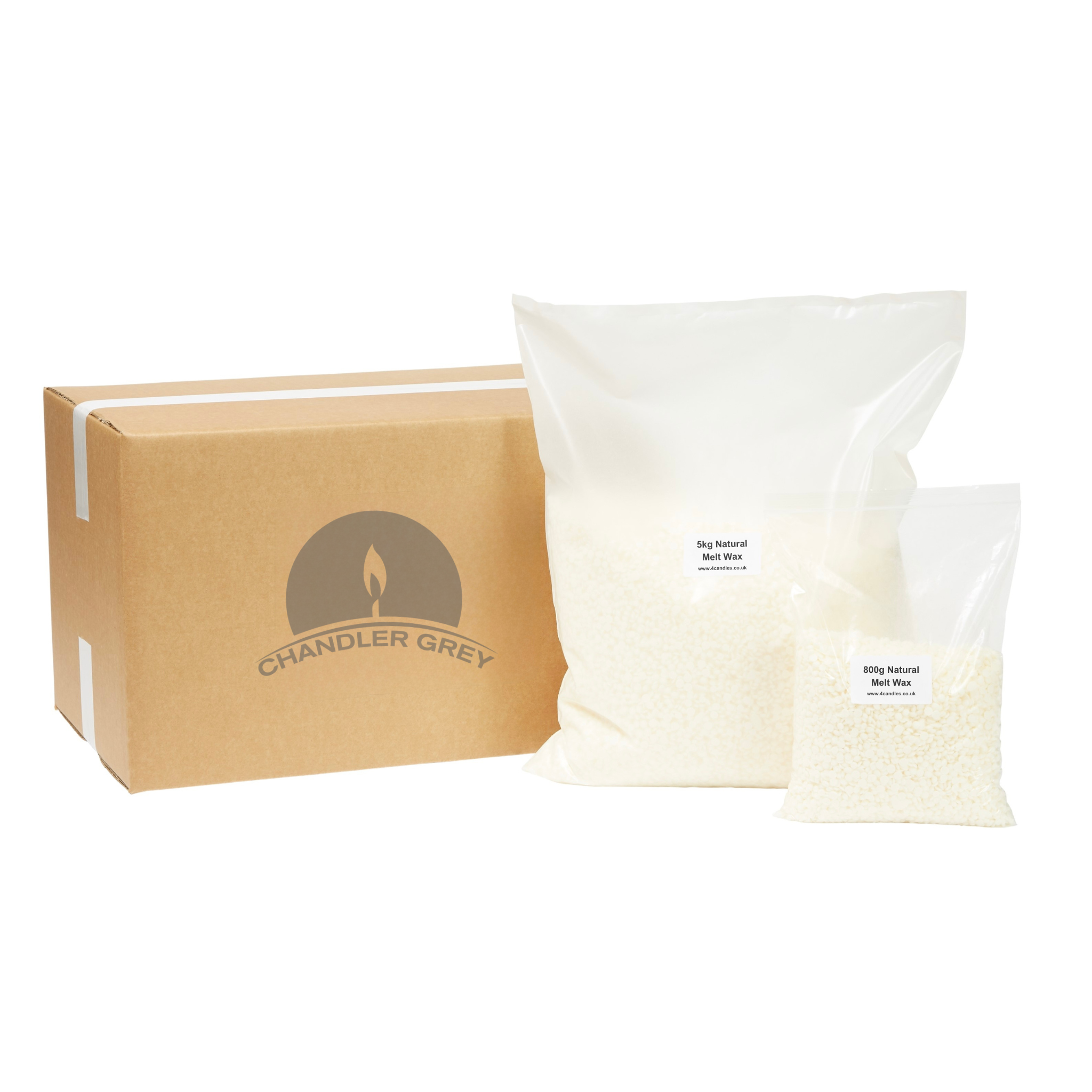 Chandler Grey Natural Melt Wax | Natural Wax for Melts & Moulds ...